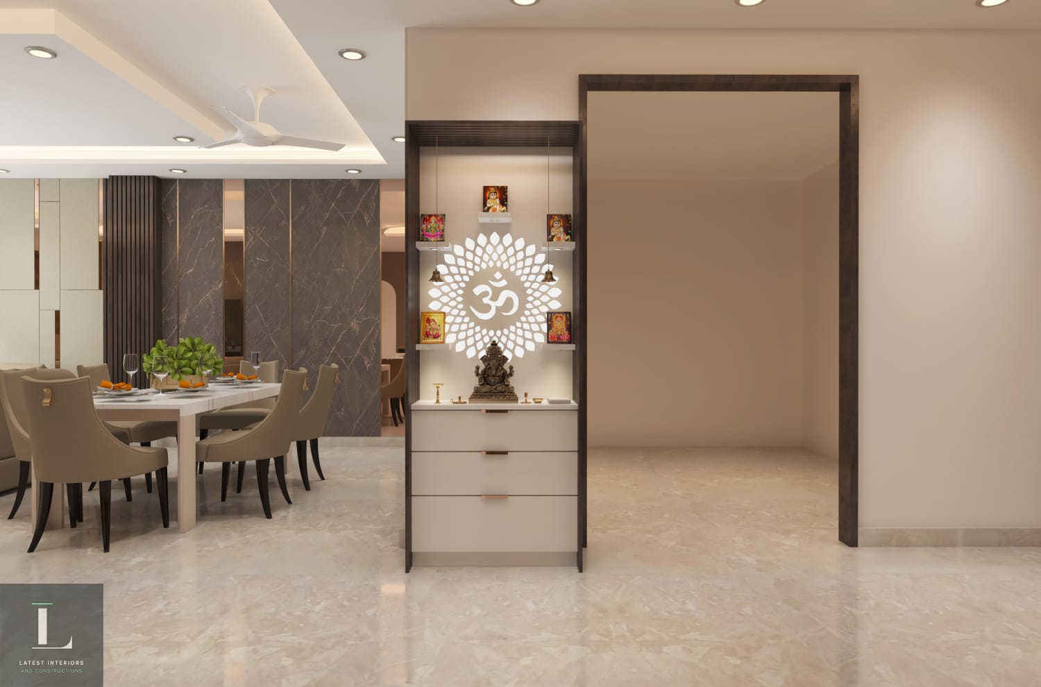 How to Create a Blissful Mandir Interior Design for Home?