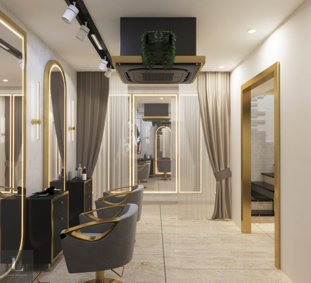 Hair Salon Interior Design | Luxury Hair Salon Interior DesignBest ...